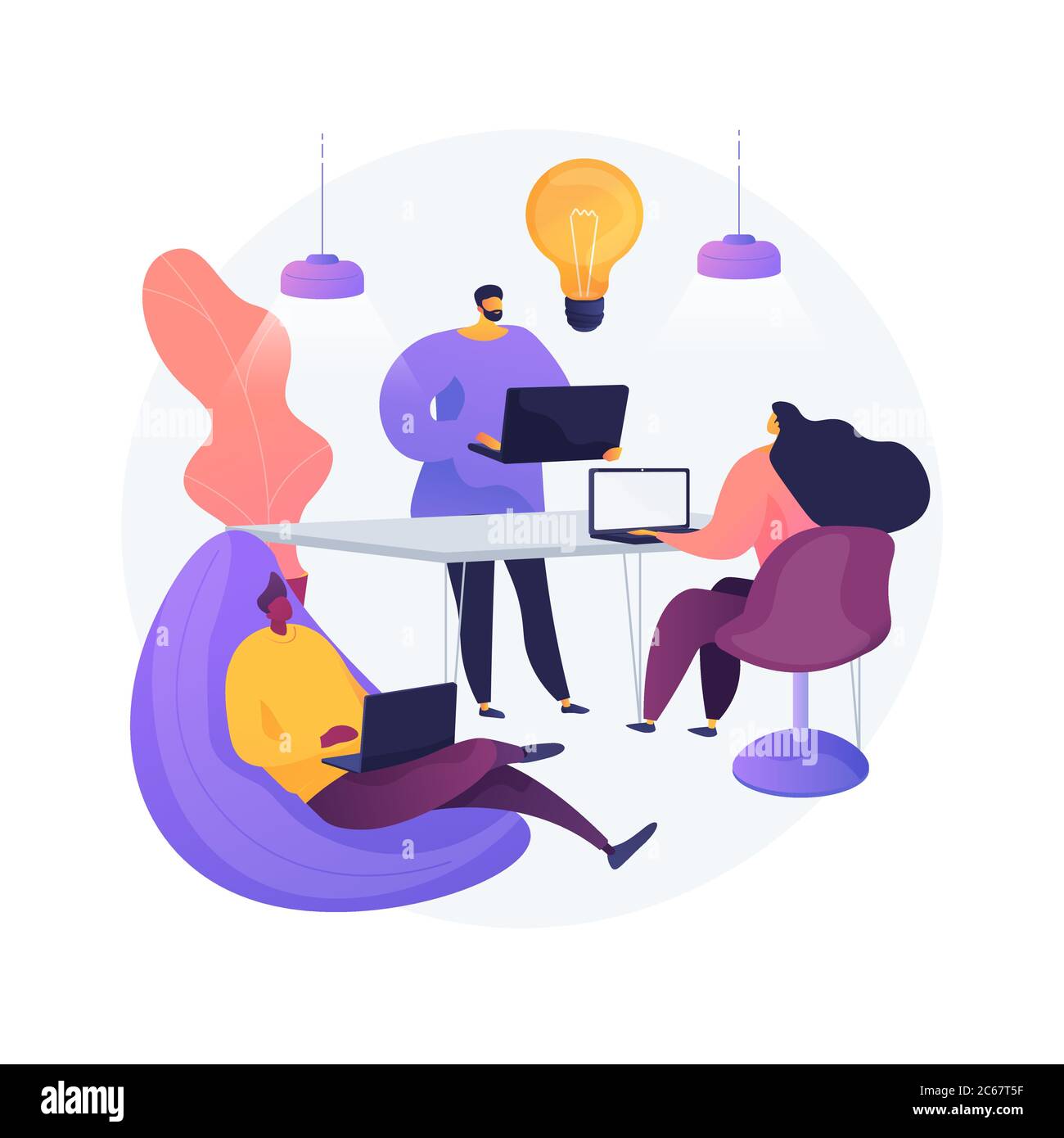 Startup hub abstract concept vector illustration Stock Vector Image ... Startup hub abstract concept vector illustration Stock Vector Image ...