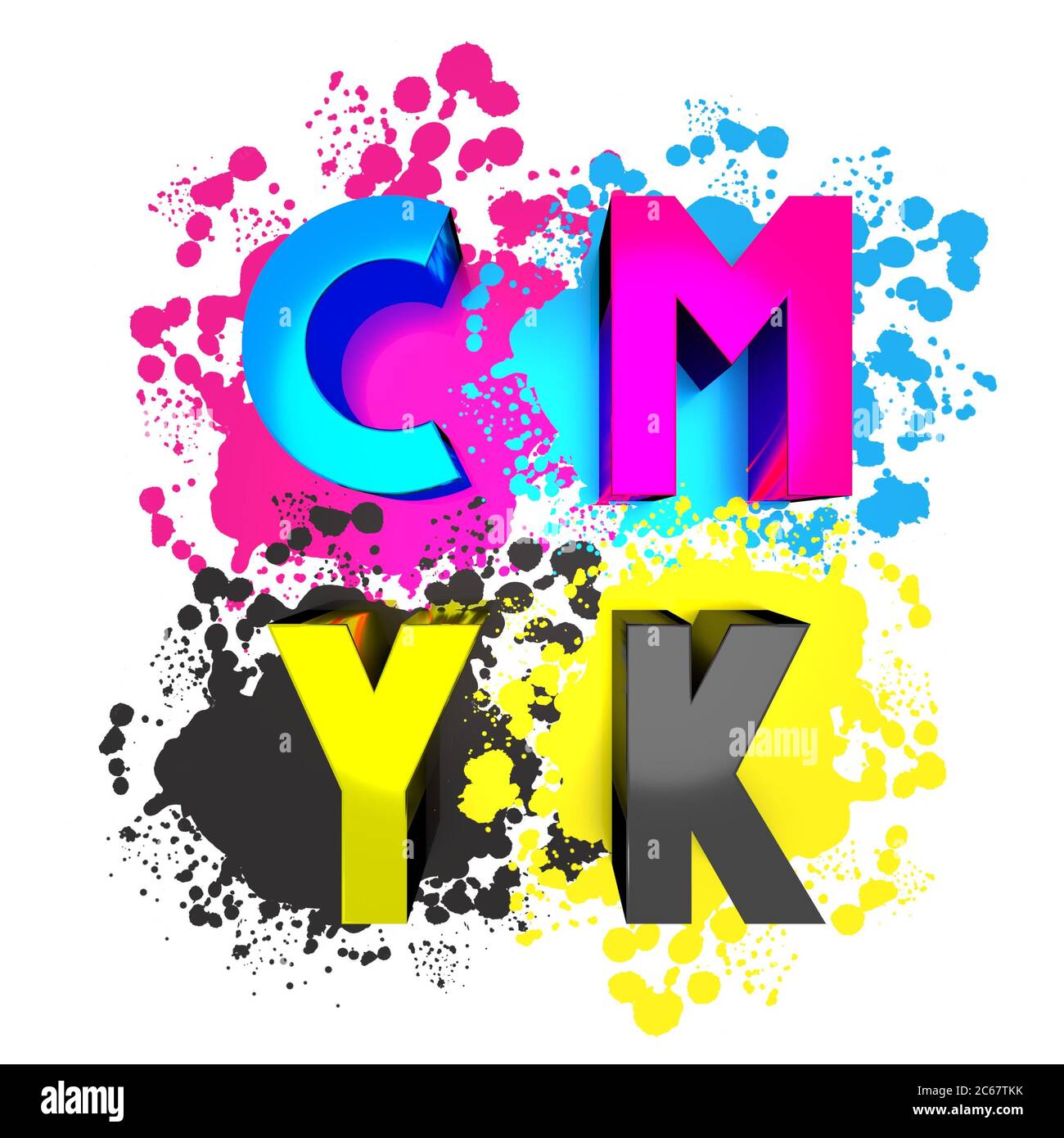 Cmyk word Cut Out Stock Images & Pictures - Alamy