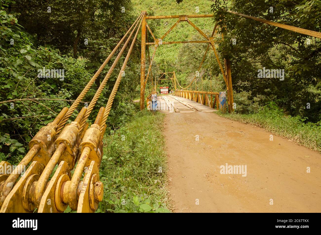 Landscape in Semuc Champey, Lanquin, Guatemala, Central America Stock ...