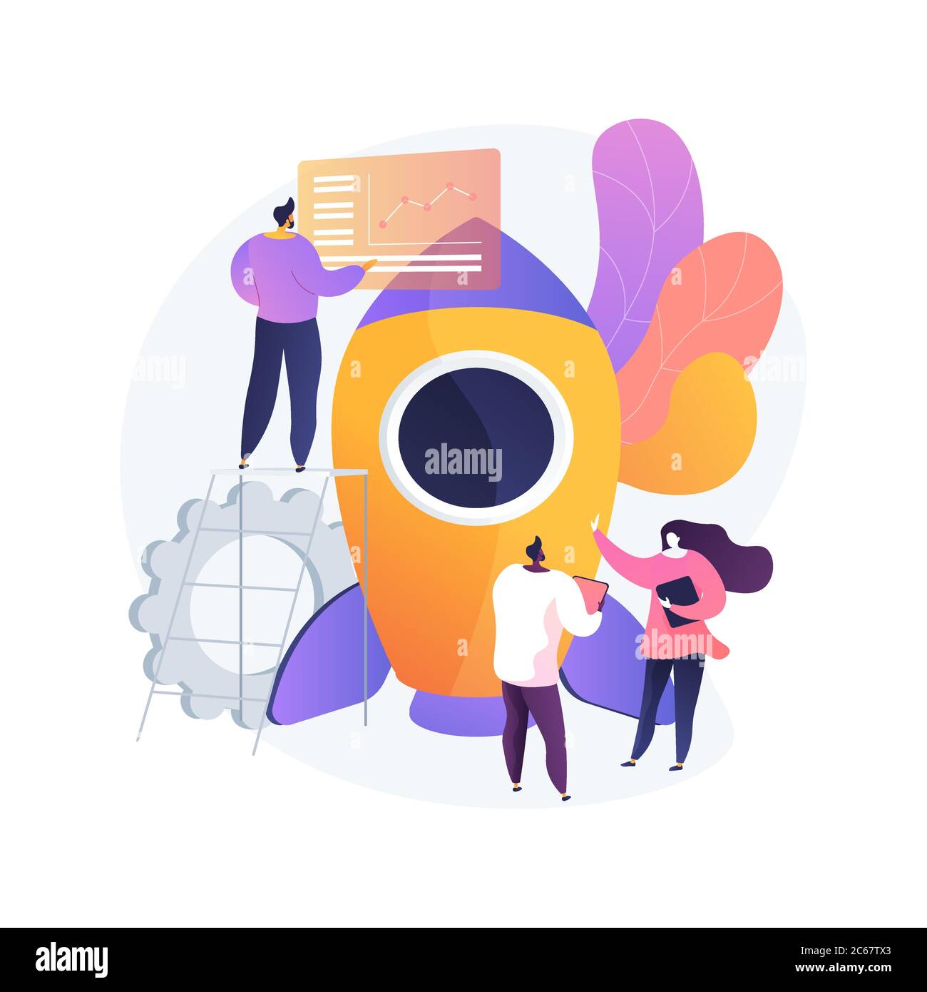 Workflow process abstract concept vector illustration Stock Vector ... Workflow process abstract concept vector illustration Stock Vector ...