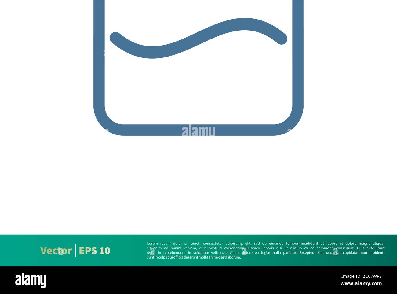 Water Tank Icon Vector Logo Template Illustration Design. Editable ...