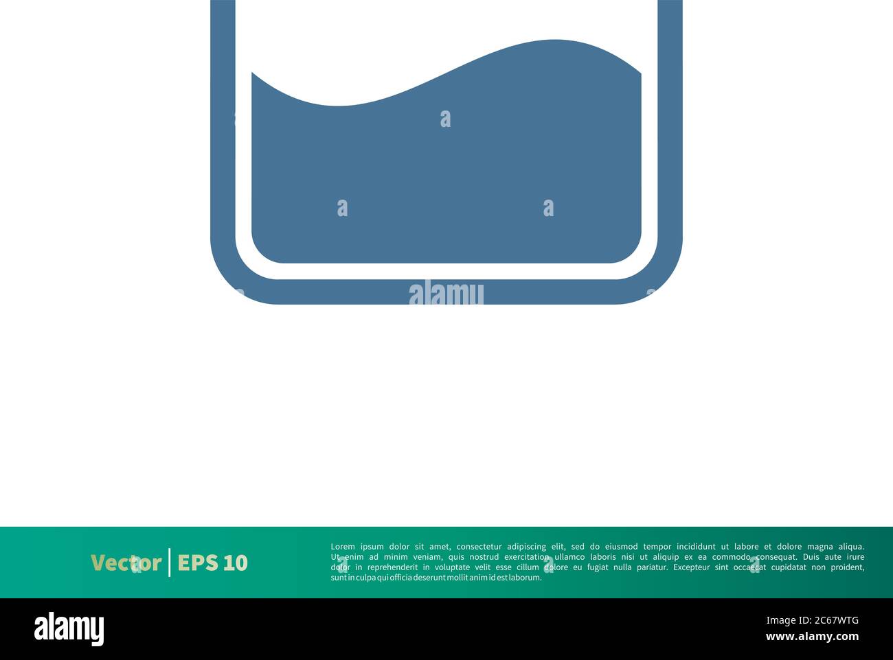 Water Tank Icon Vector Logo Template Illustration Design. Editable ...