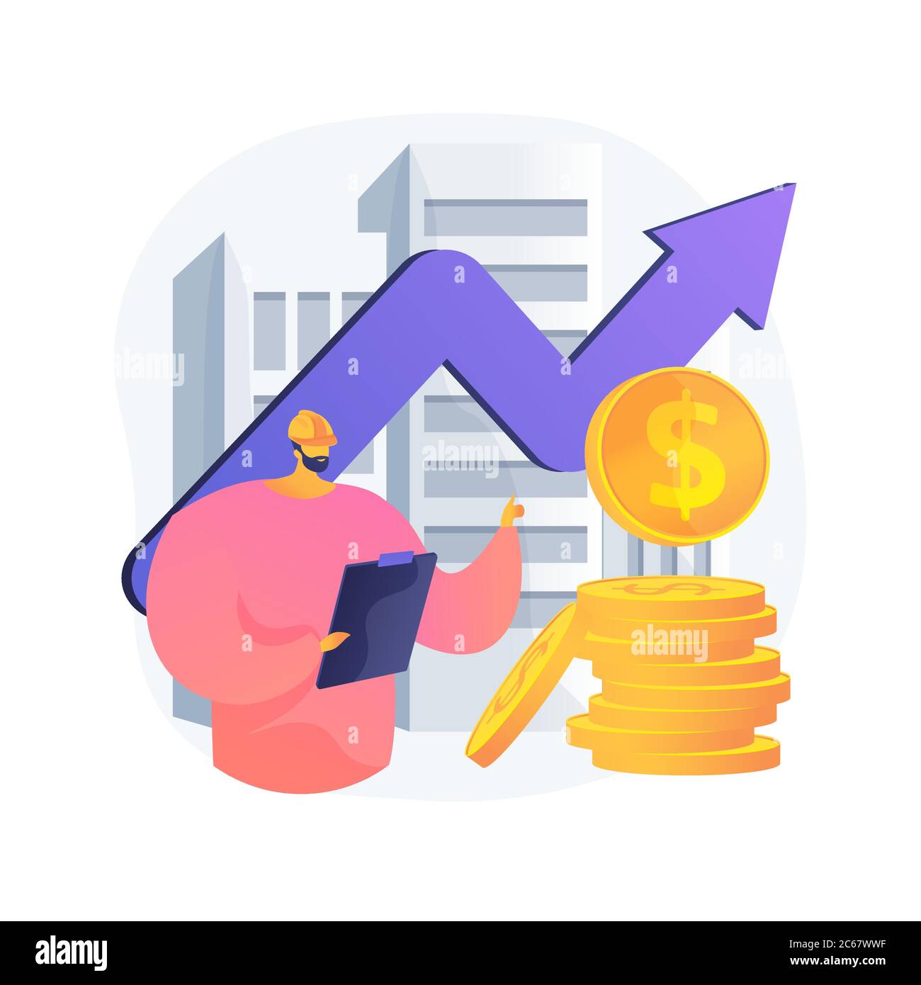 Building Investment Stock Vector Images - Alamy