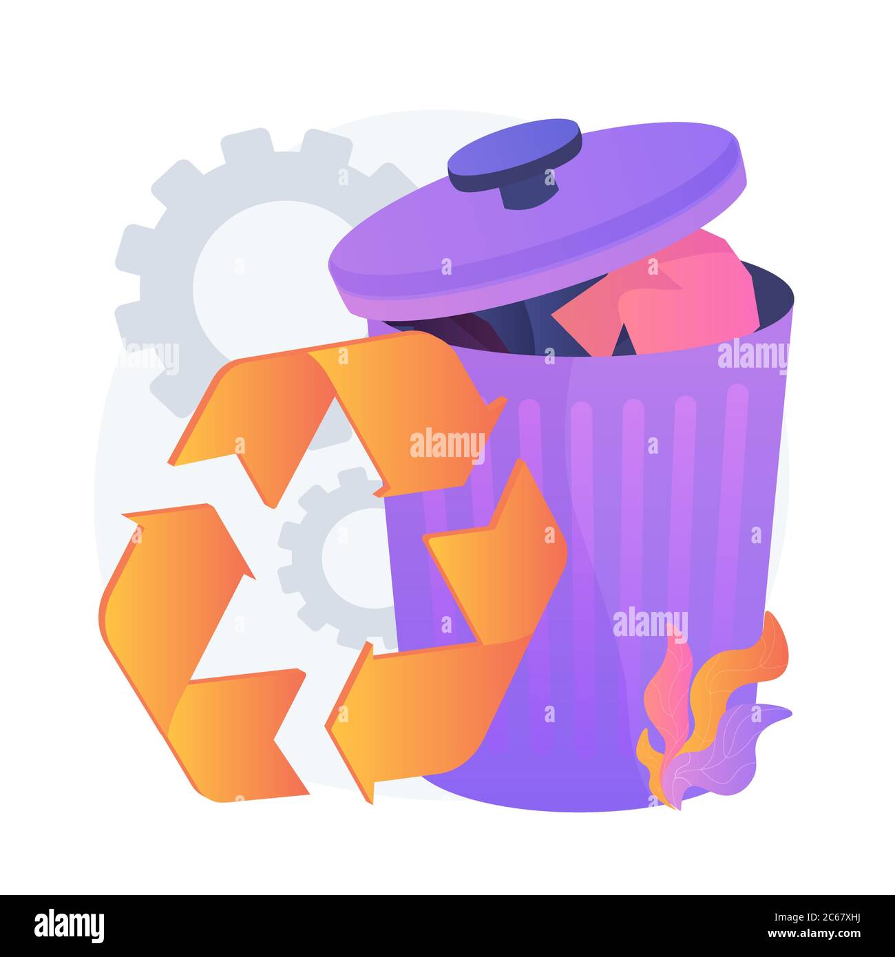 Zero waste concept basket Cut Out Stock Images & Pictures - Alamy