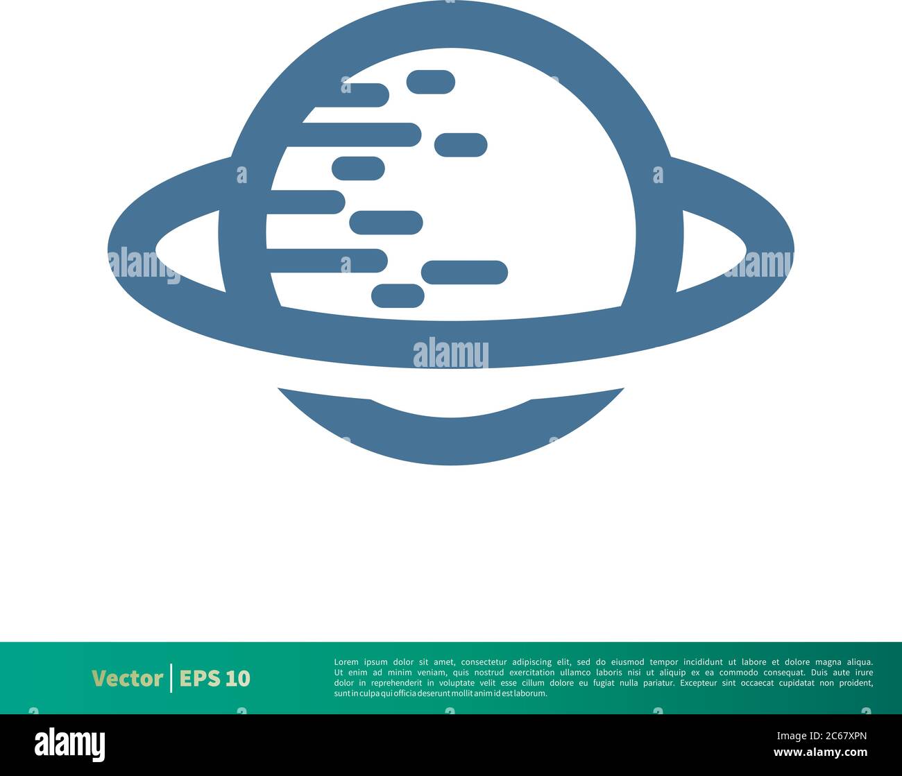 Planet Icon Vector Logo Template Illustration Design. Editable Vector ...