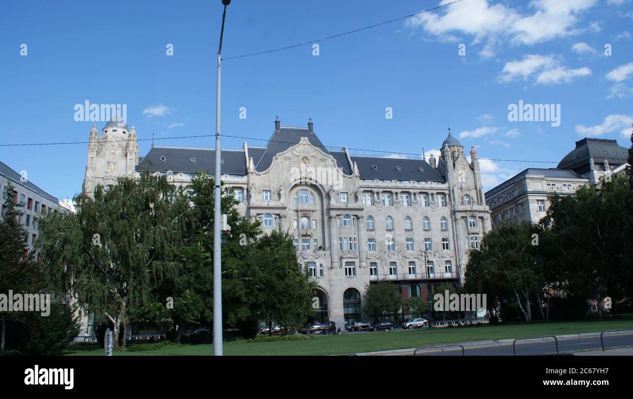 Stunning architecture of Budapest. Amazing streets, old buildings and a ...