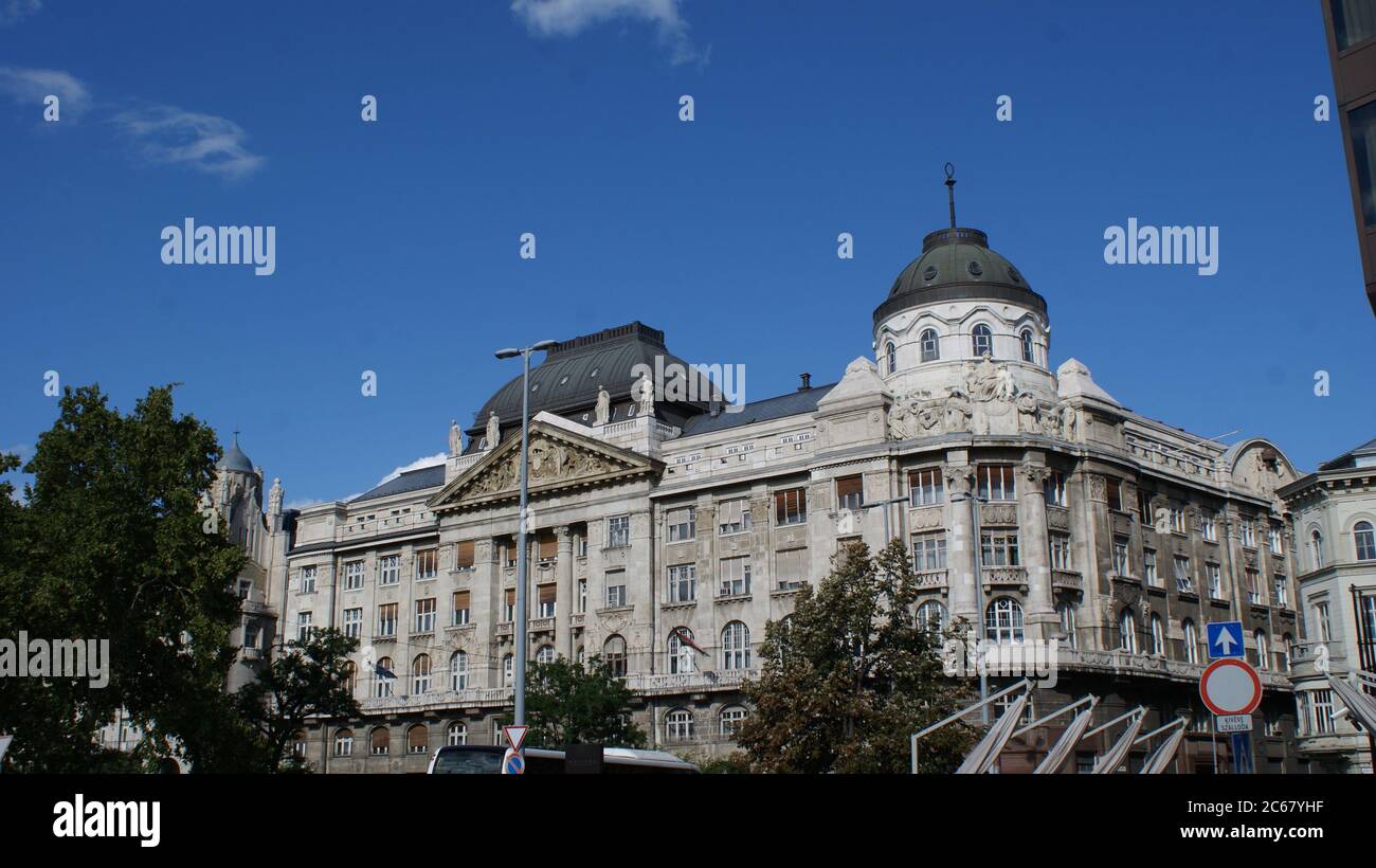 Stunning architecture of Budapest. Amazing streets, old buildings and a ...