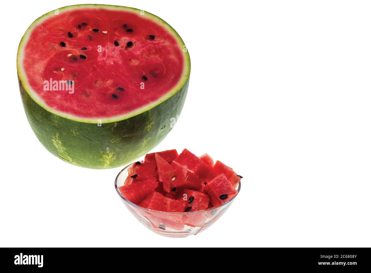 Diced watermelon hi-res stock photography and images - Alamy