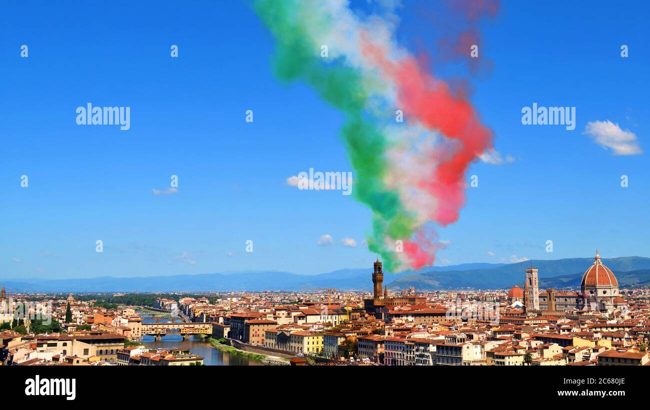 Flag of florence hi-res stock photography and images - Alamy
