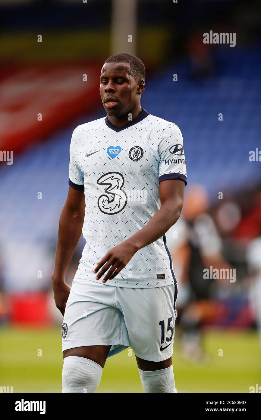 Selhurst Park, London, UK. 7th July, 2020. English Premier League ...