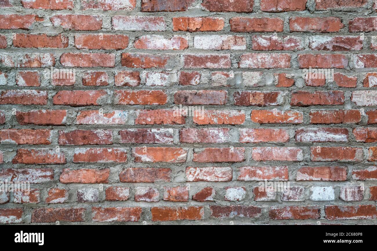 Brick wall full frame hi-res stock photography and images - Alamy