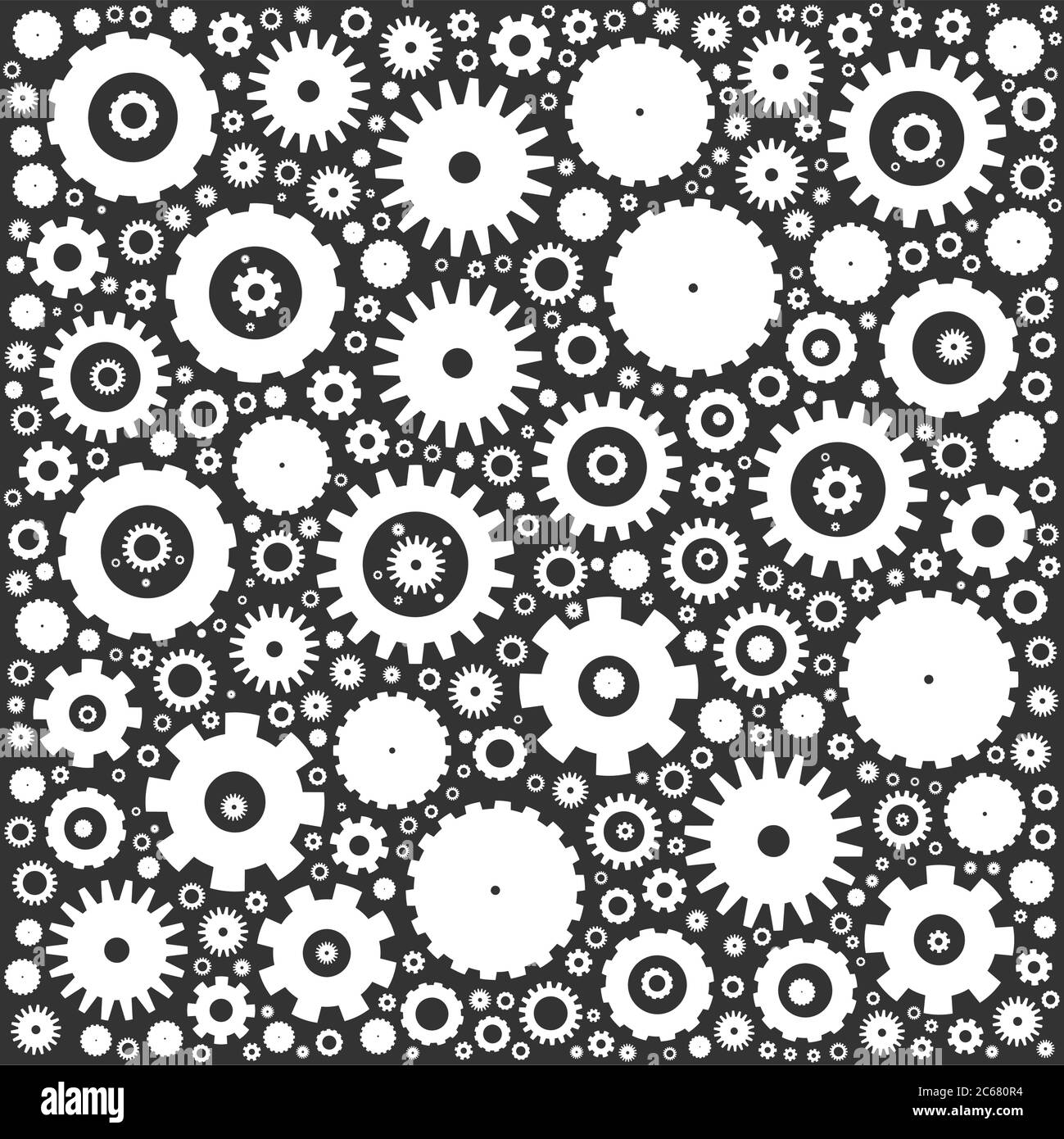 Illustration working cog wheels on hi-res stock photography and images ...