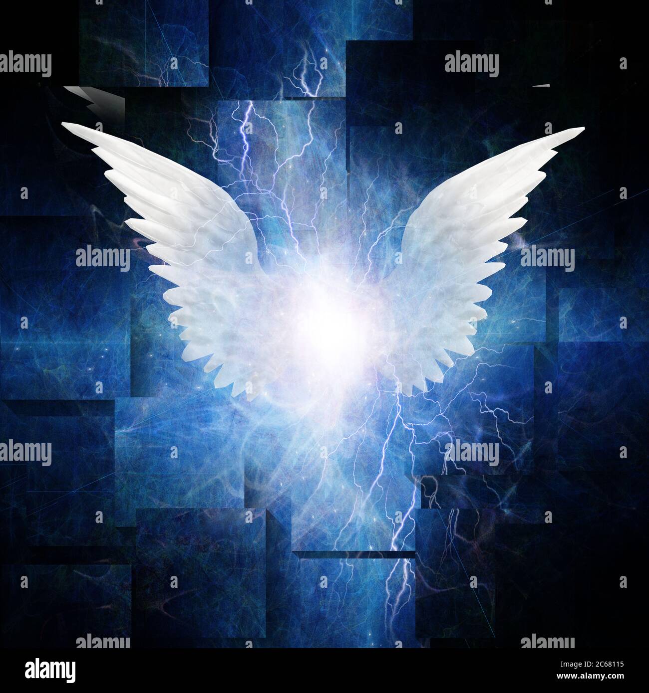 Guardian angel abstract hi-res stock photography and images - Alamy