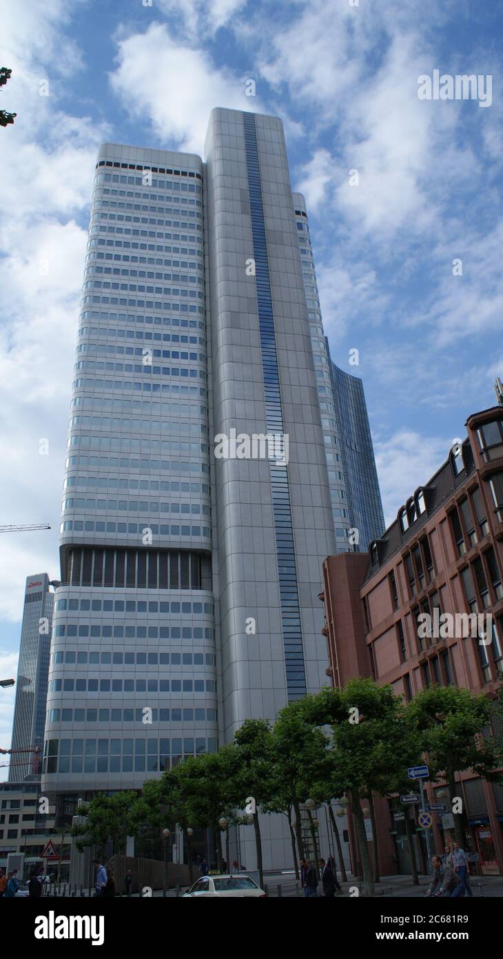 The stunning architecture of Frankfurt am Main, typical buildings and ...