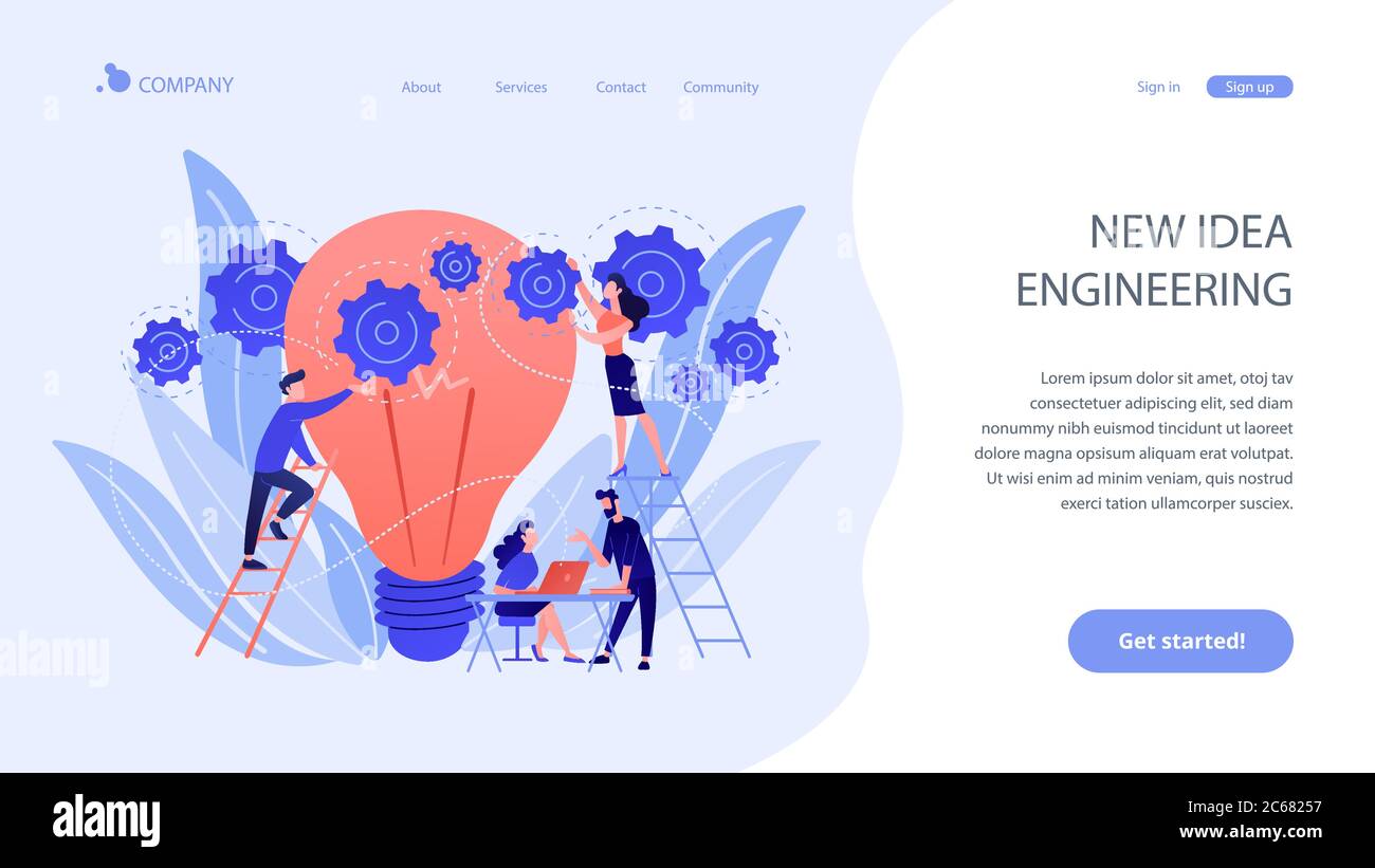 Engineering ladder Stock Vector Images - Alamy