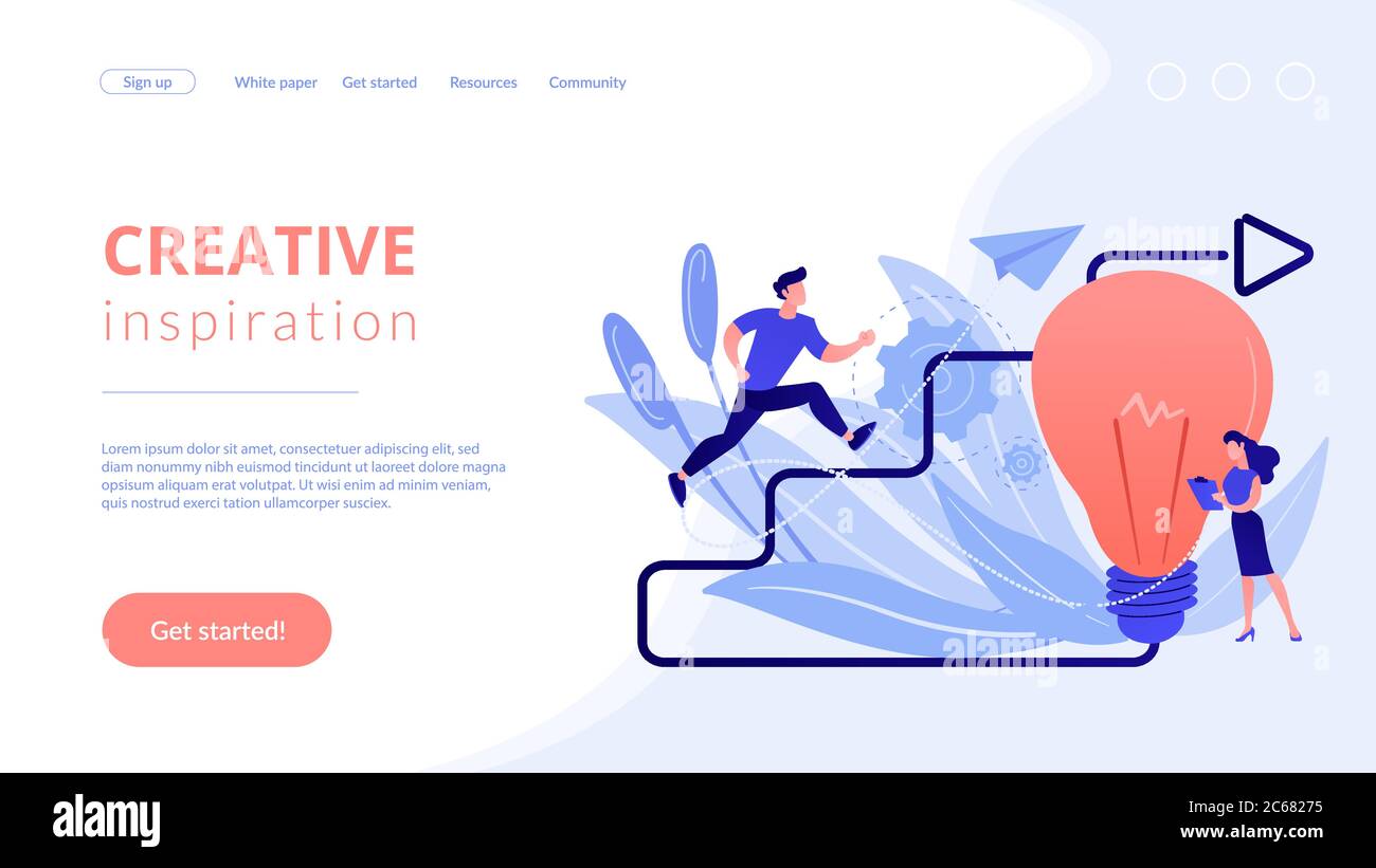 Inspiration achievement Stock Vector Images - Alamy