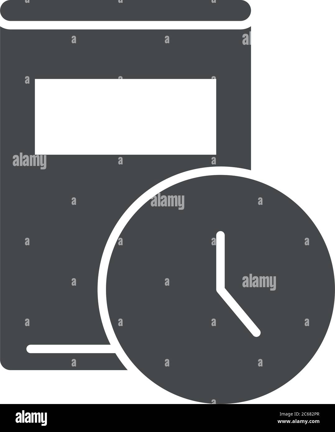 Teach time clock Stock Vector Images - Alamy