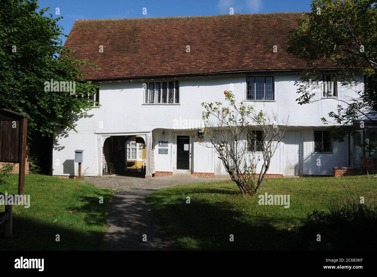 Finchingfield Guildhall, Finchingfield, Essex, was built c1500 by the ...