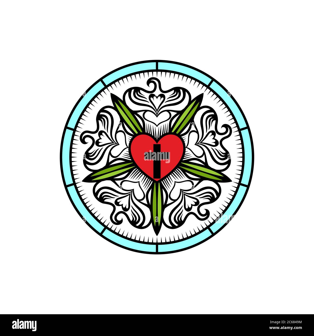 Luther rose hi-res stock photography and images - Alamy