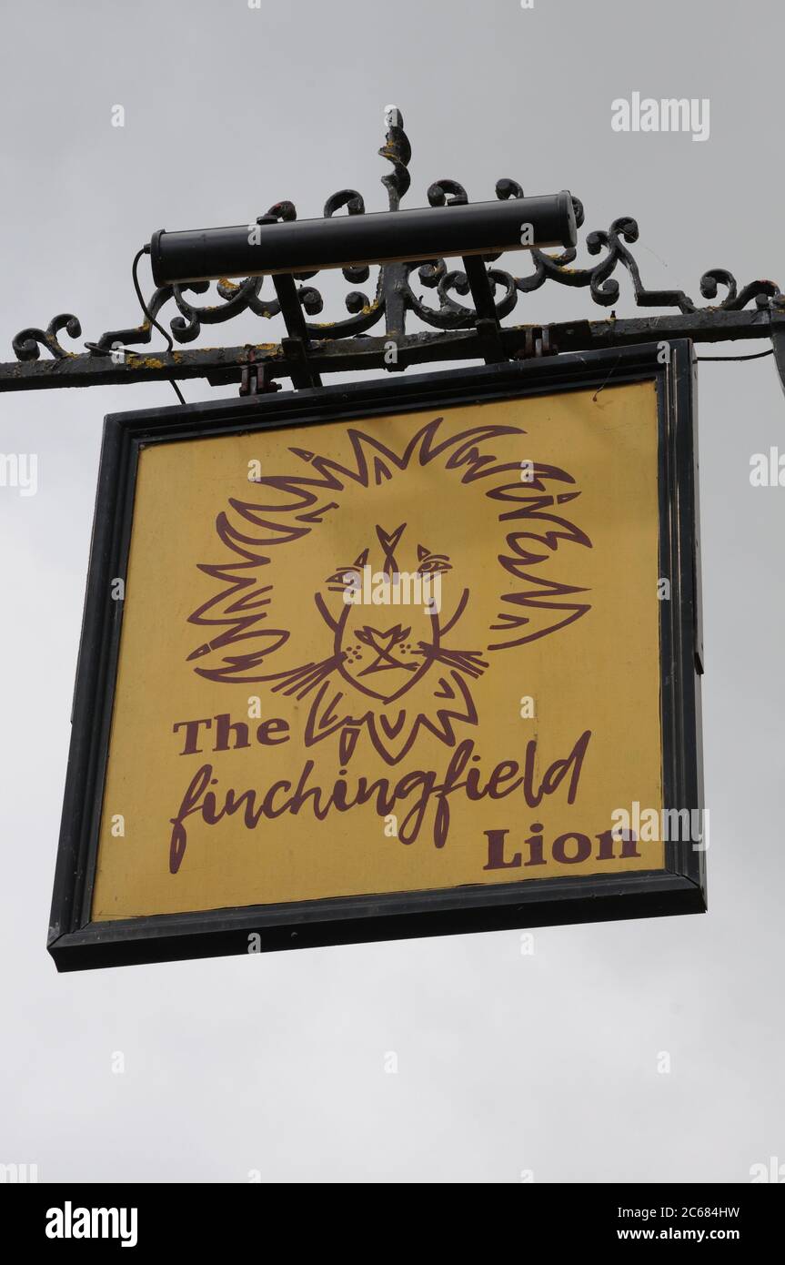 The Finchingfield Lion, Finchingfield, Essex, was previously known as ...