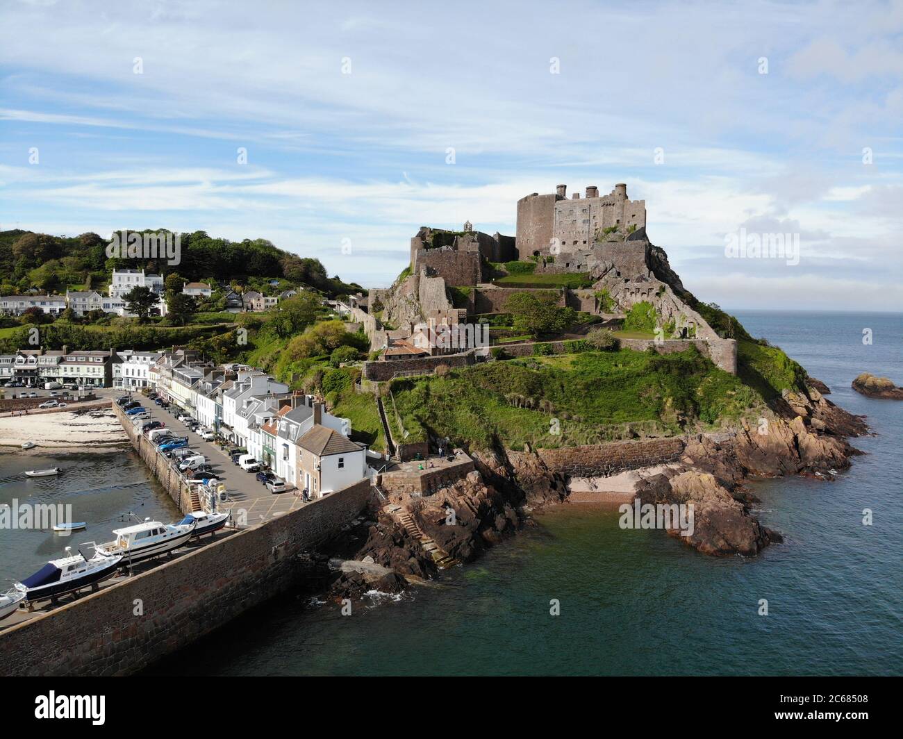 Jersey castles hi-res stock photography and images - Alamy