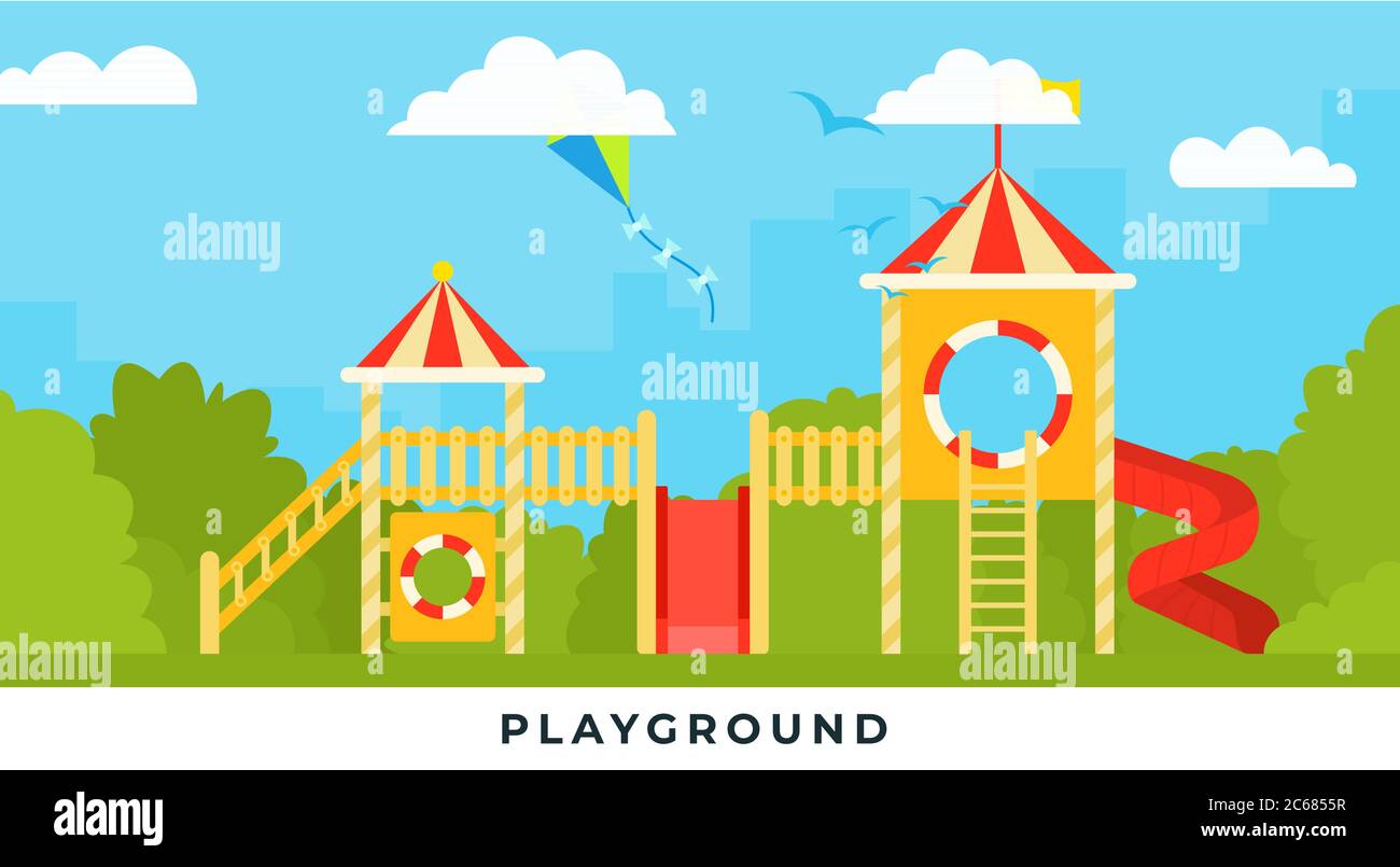 Childrens place Stock Vector Images - Alamy
