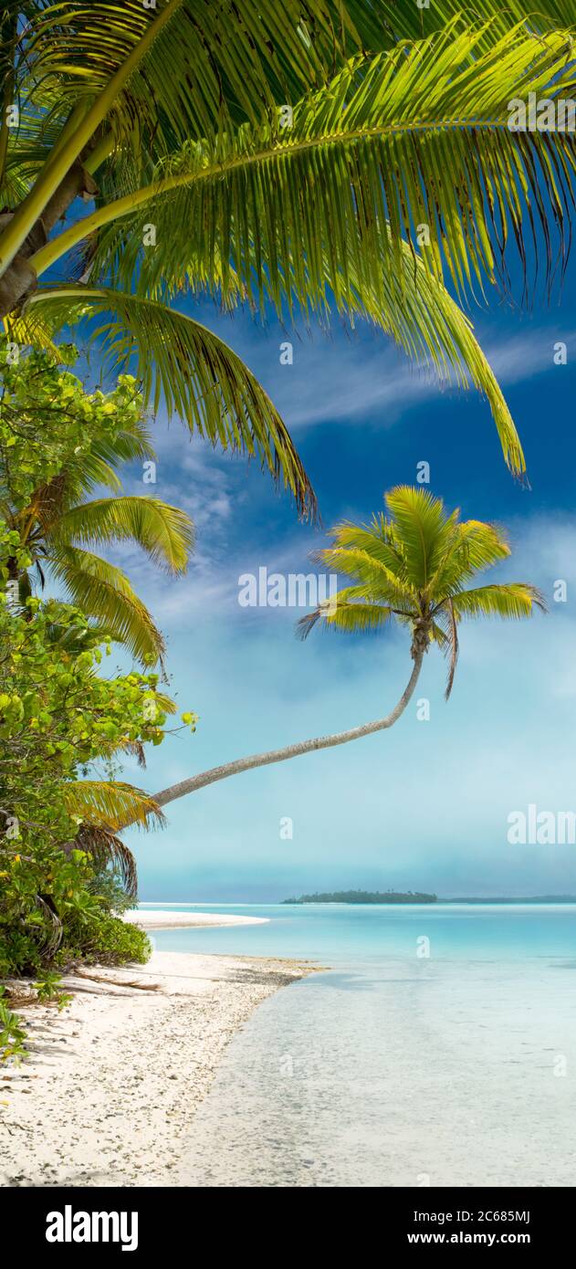 Cook islands landscape hi-res stock photography and images - Alamy