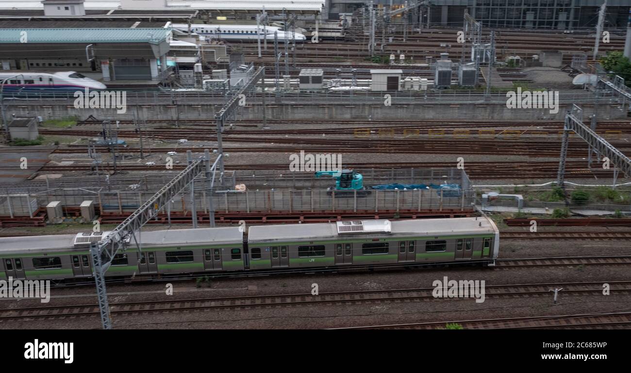 On japanese commuter train hi-res stock photography and images - Alamy