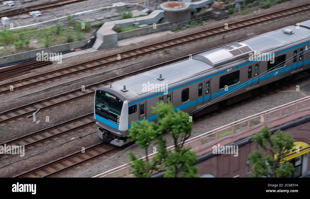On japanese commuter train hi-res stock photography and images - Alamy