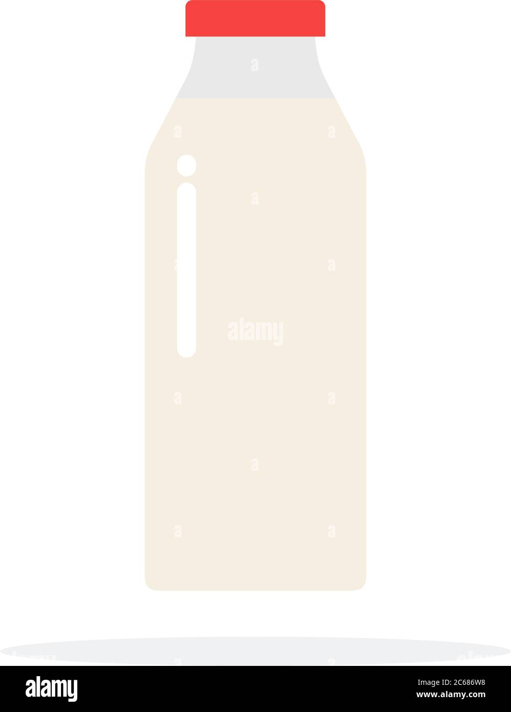 Kefir in bottle Stock Vector Image & Art - Alamy