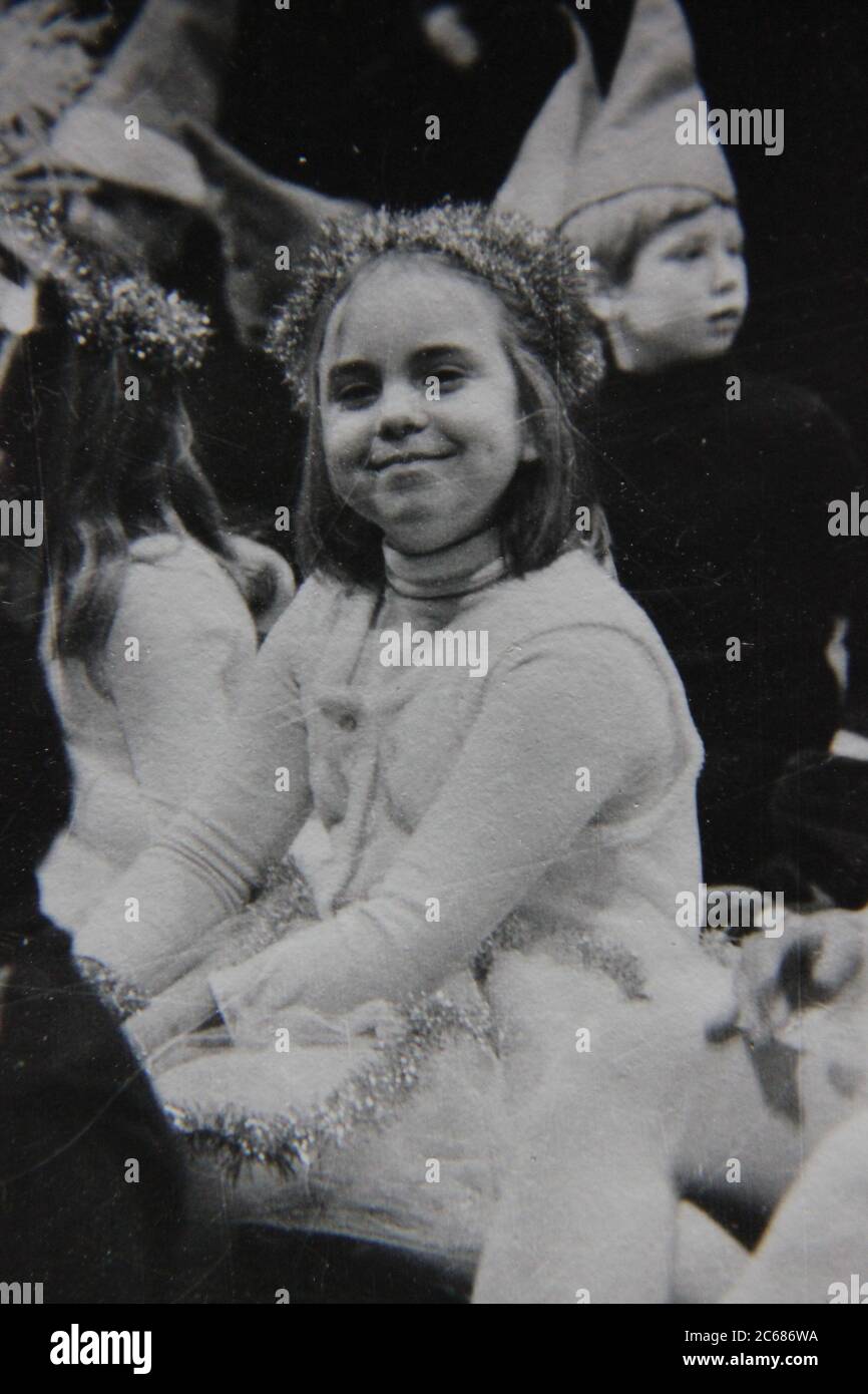 Fine 70s vintage black and white lifestyle photography of elementary ...