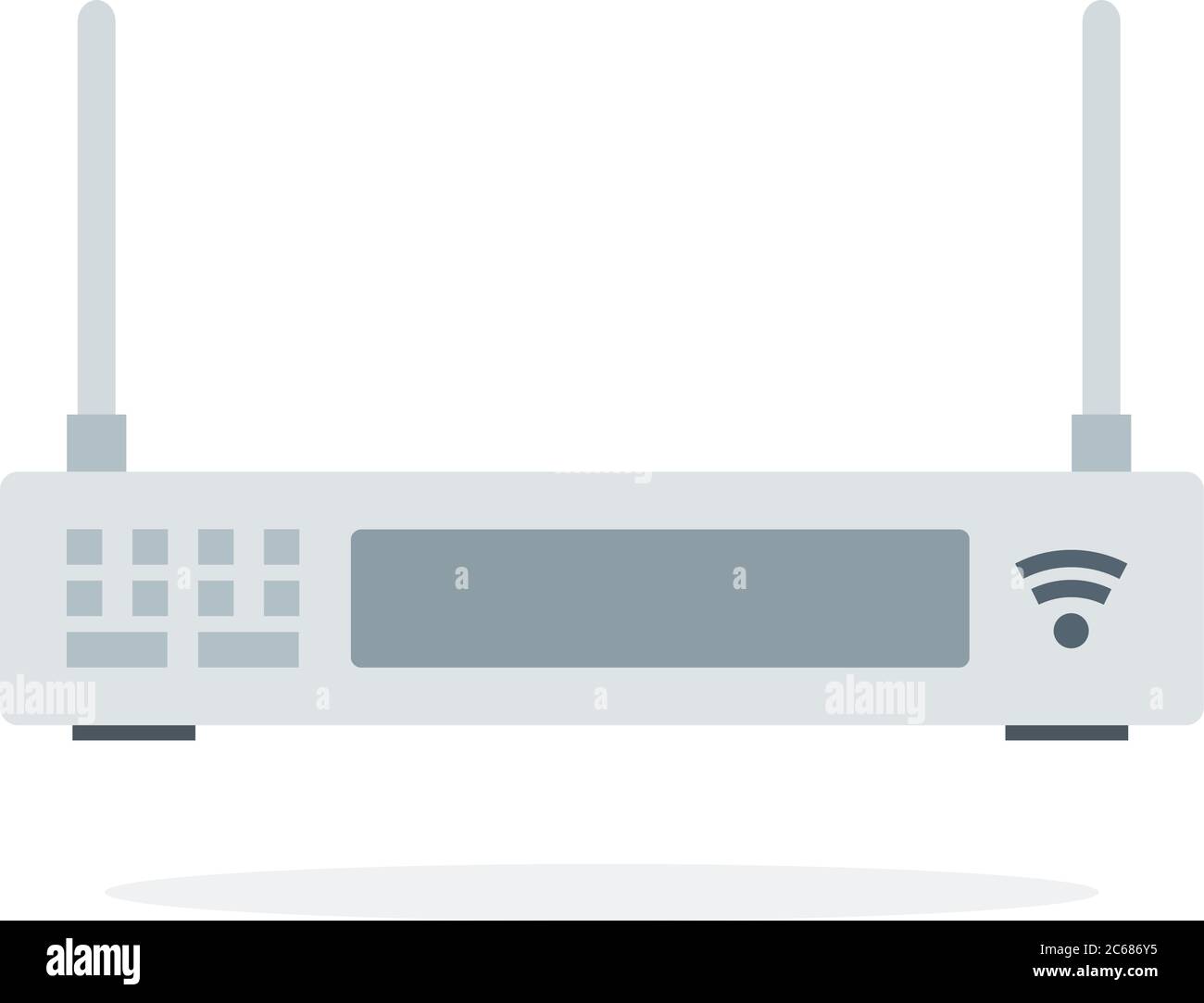 Wi-Fi router vector flat isolated Stock Vector Image & Art - Alamy