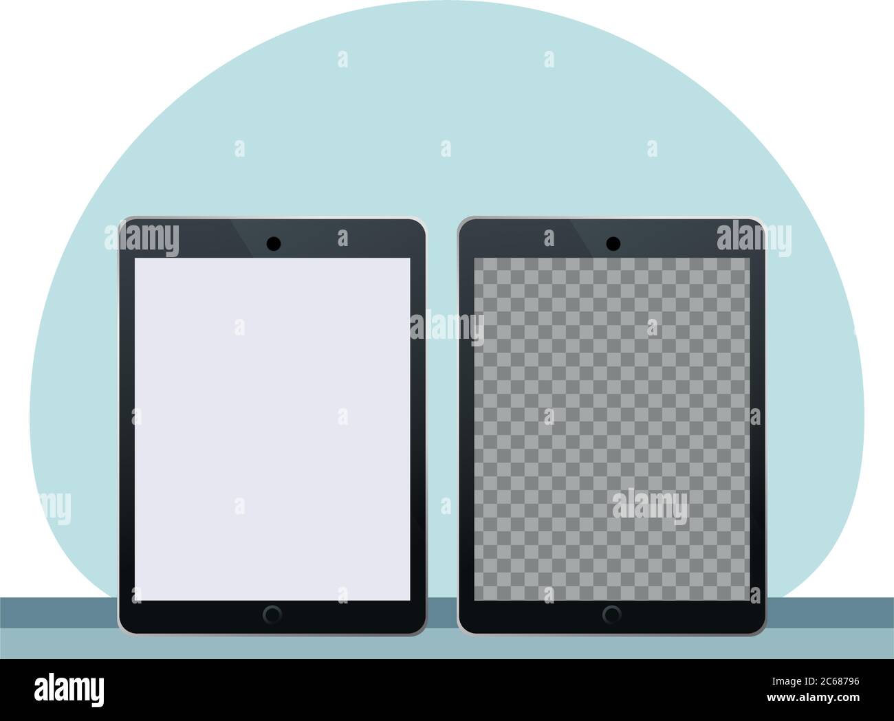 Touchscreen displays Stock Vector Images - Alamy