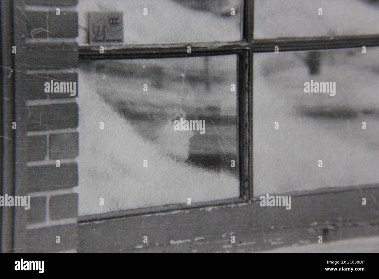 Fine 70s vintage black and white lifestyle photography of a model ...