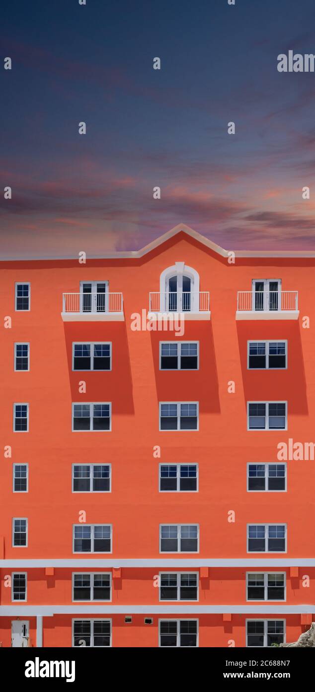 Orange building hi-res stock photography and images - Alamy