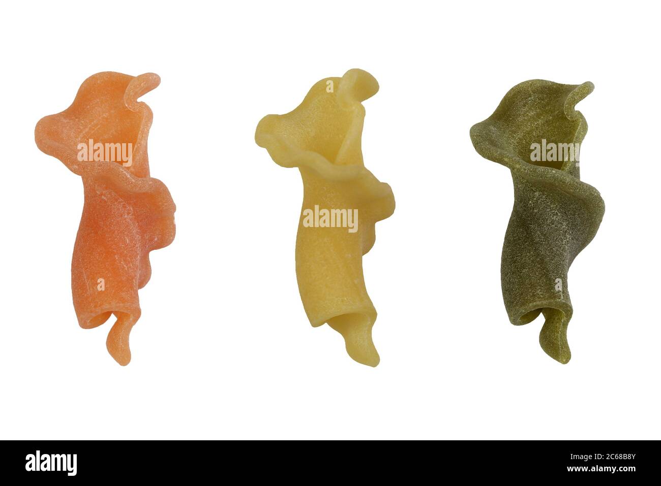 Gigli or campanelle, is a small fluted dried pasta, rolled in the shape ...