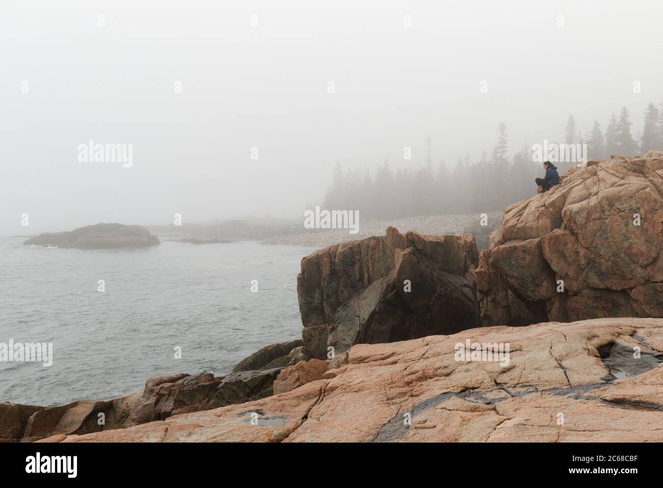 Foggy coast hi-res stock photography and images - Alamy