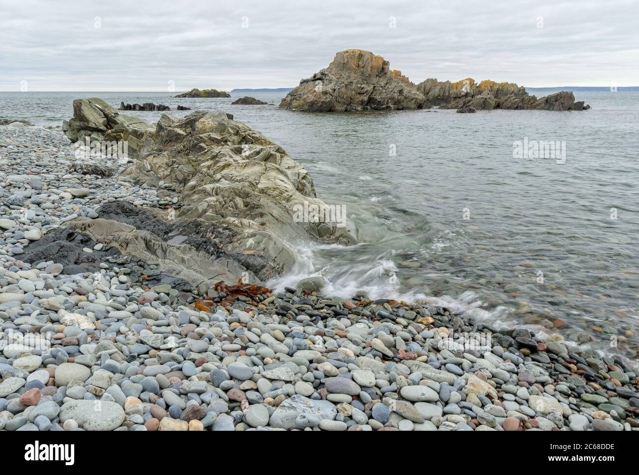 The rocky waters surrounding West Quoddy Head in Lubec Stock Photo - Alamy