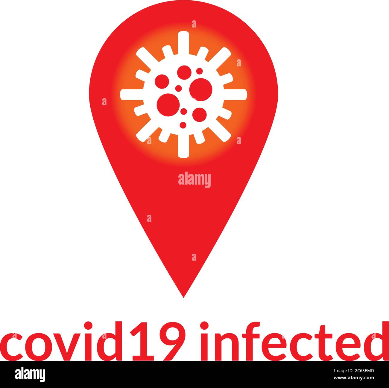 Area of contamination Stock Vector Images - Alamy