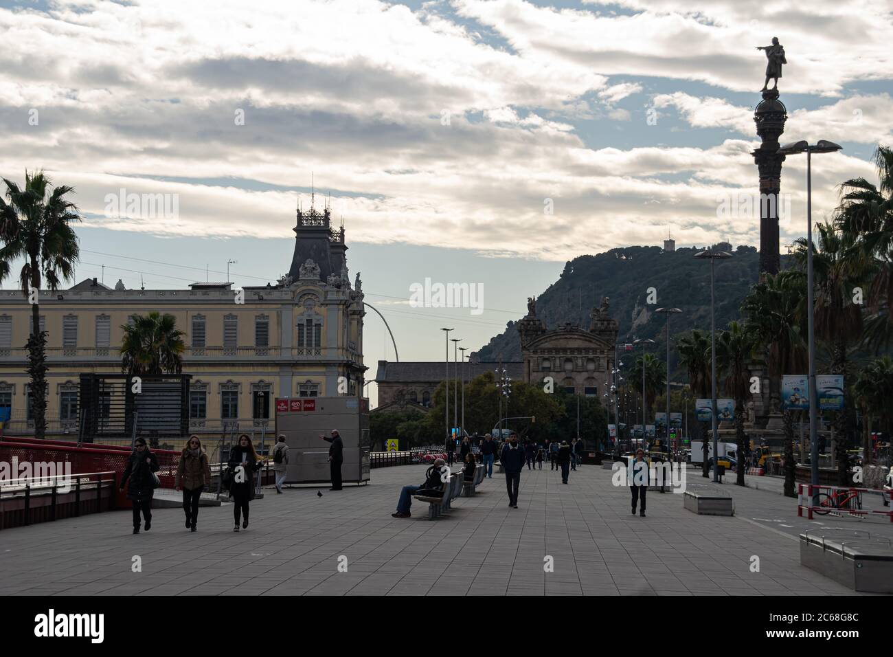 Architecture and Street photography scene from, Barcelona, Spain, 2018 ...