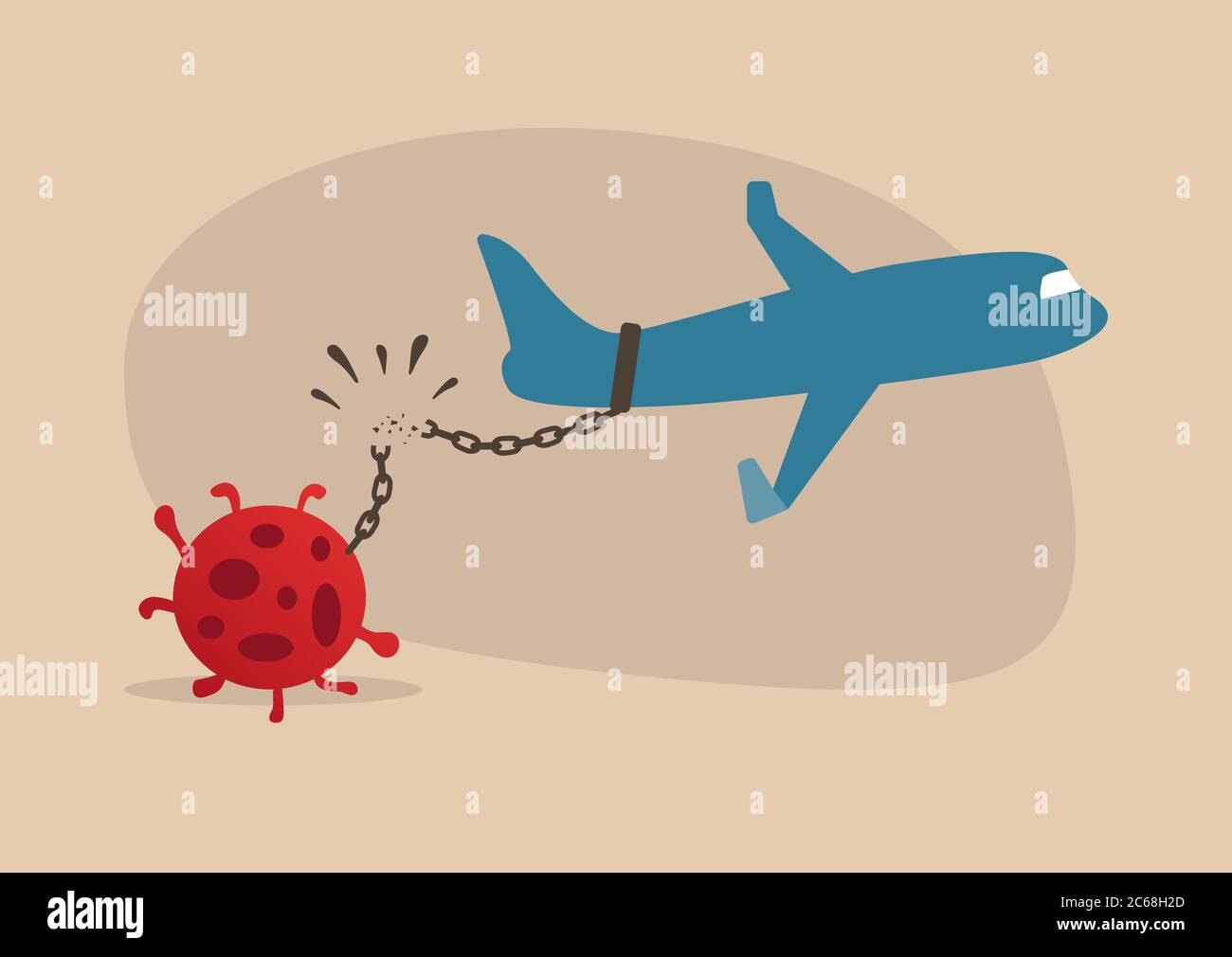 Corona virus airport Stock Vector Images - Alamy