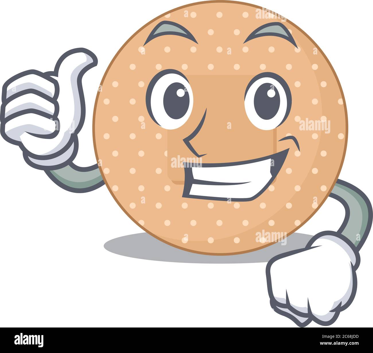 Sticking finger Stock Vector Images - Alamy