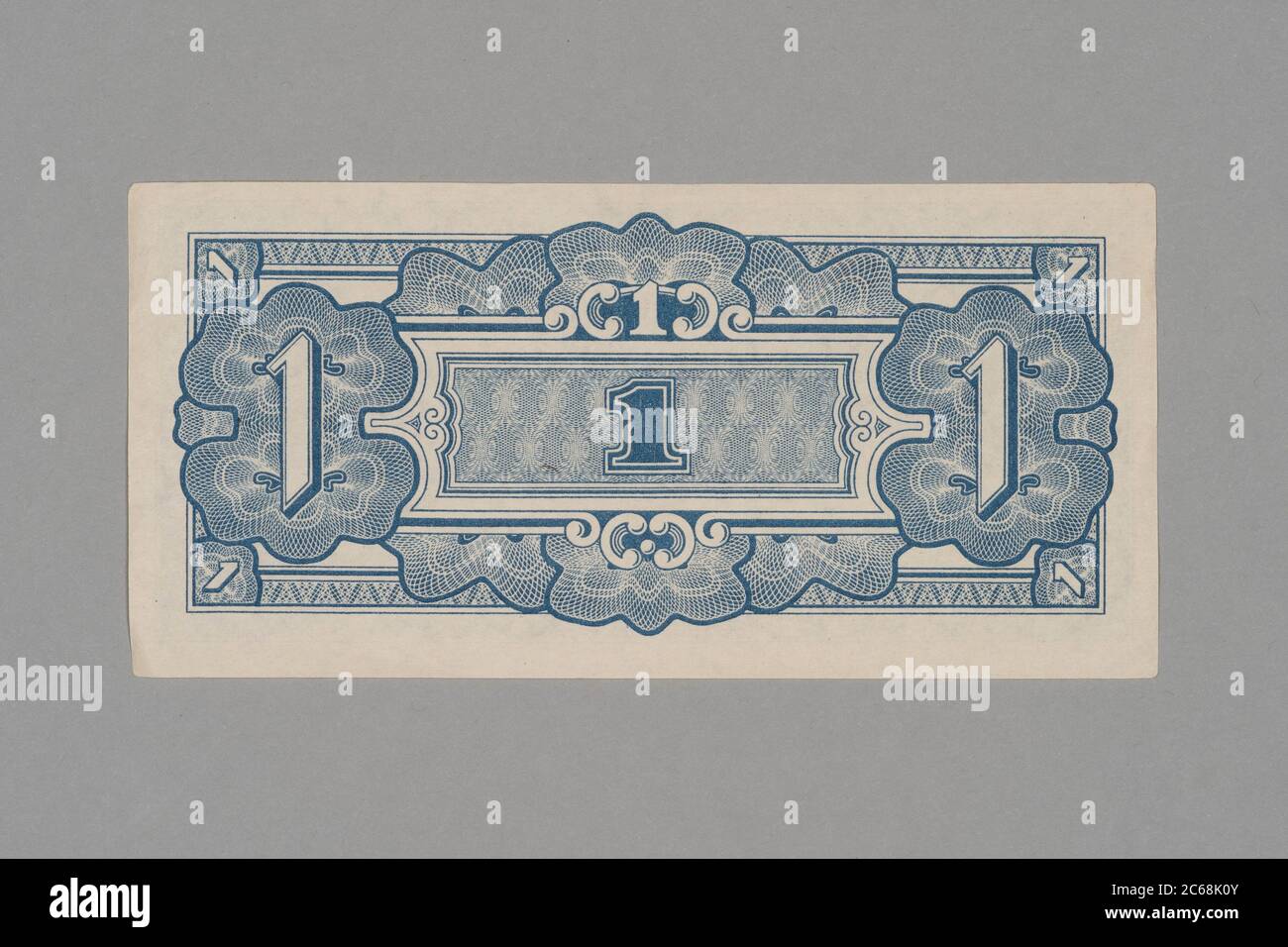 Japanese government-issued currency in the Oceania 1 Shilling banknote ...