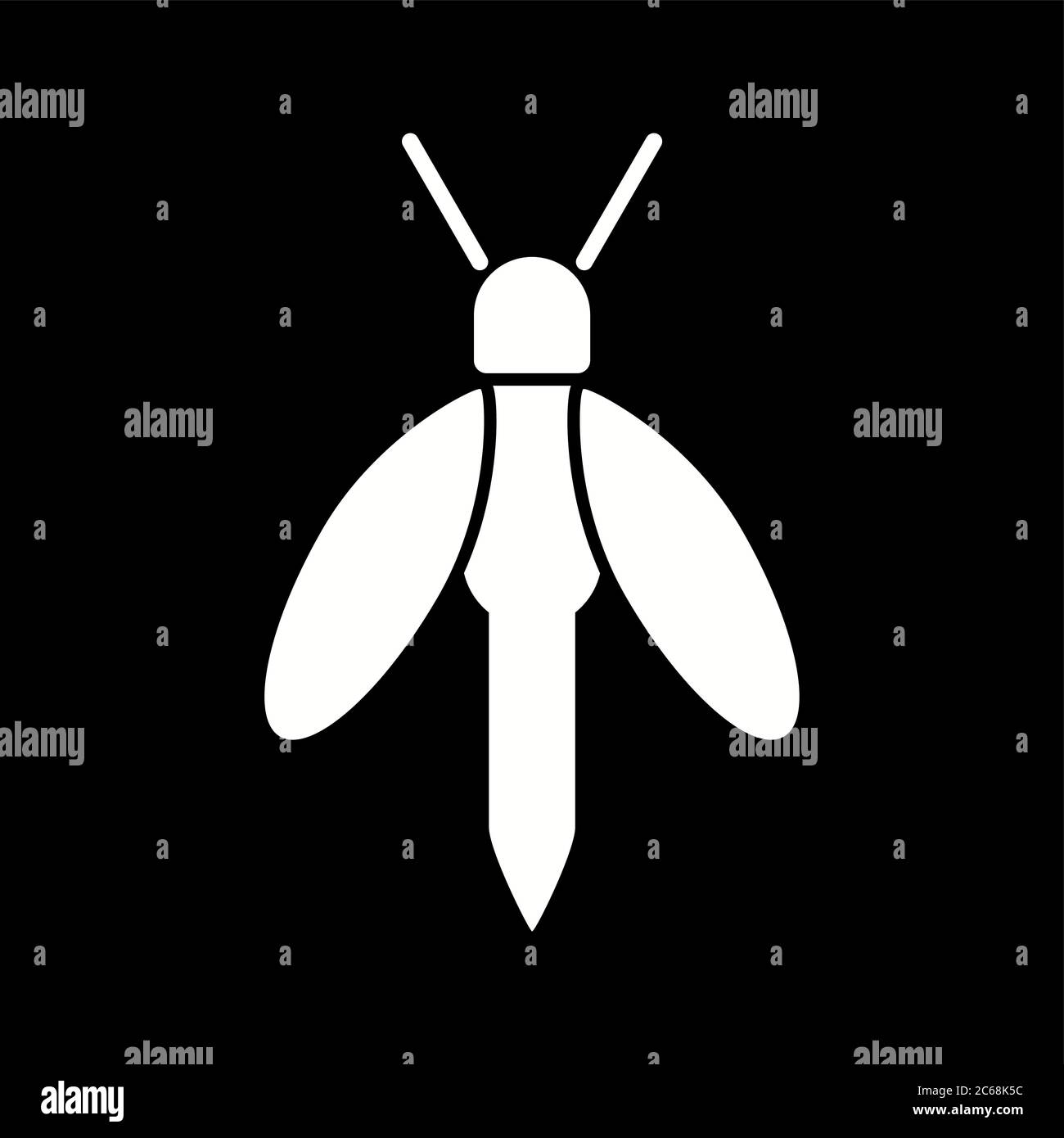 Unique Firefly Glyph Vector Icon Stock Vector Image & Art - Alamy