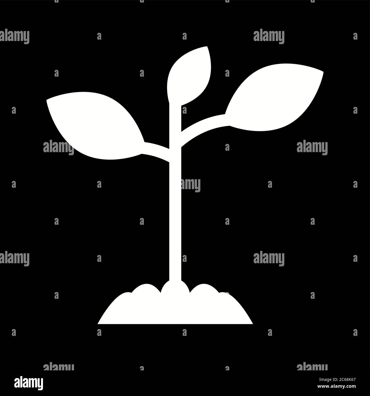 Unique Plant Vector Line Icon Stock Vector Image & Art - Alamy