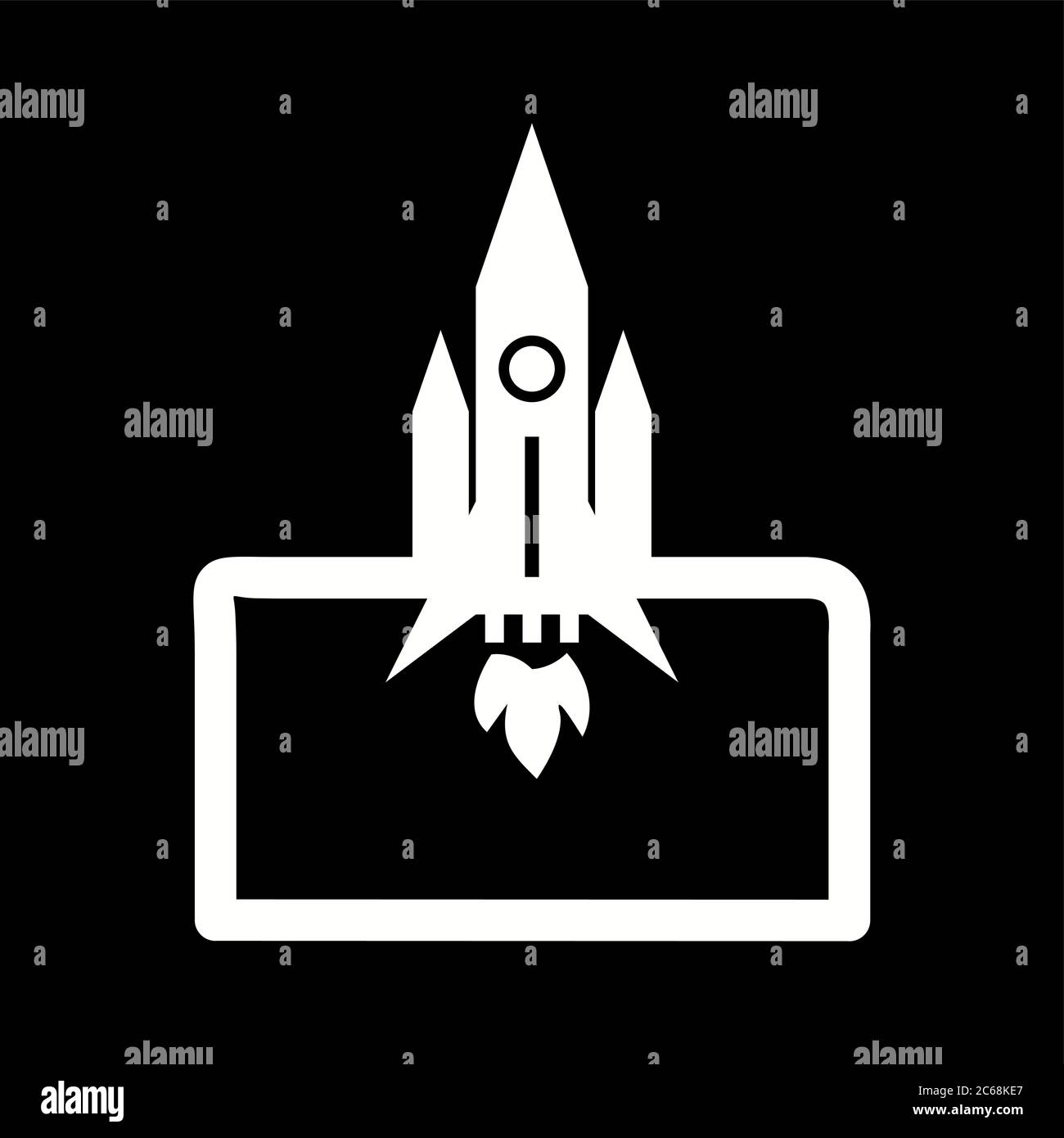 Missile launched Stock Vector Images - Alamy