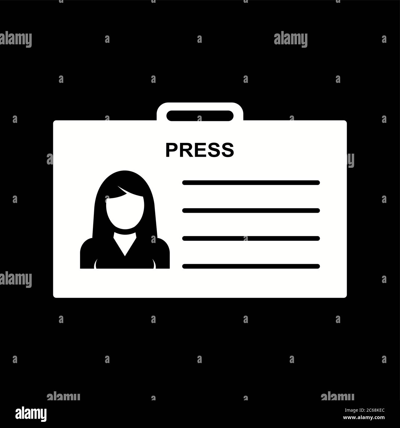 Female id Stock Vector Images - Alamy