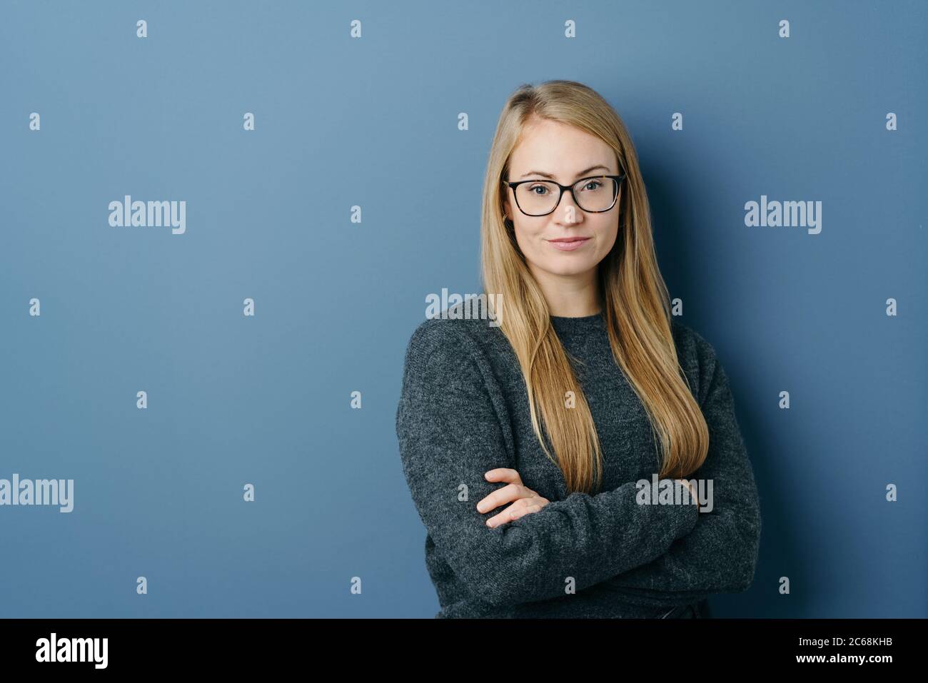 Faint smile hi-res stock photography and images - Alamy