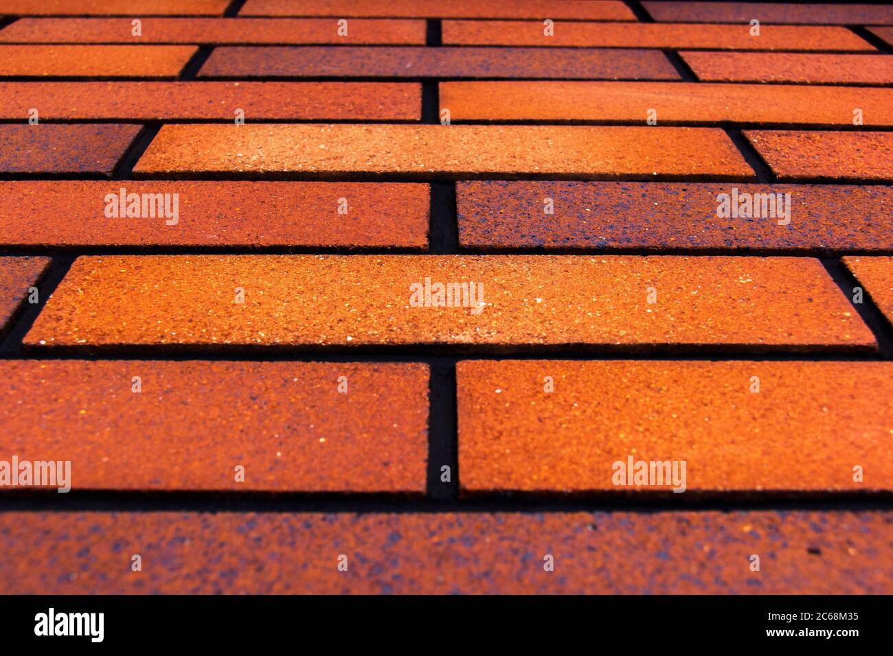 Brick wall bricks side view hi-res stock photography and images - Alamy