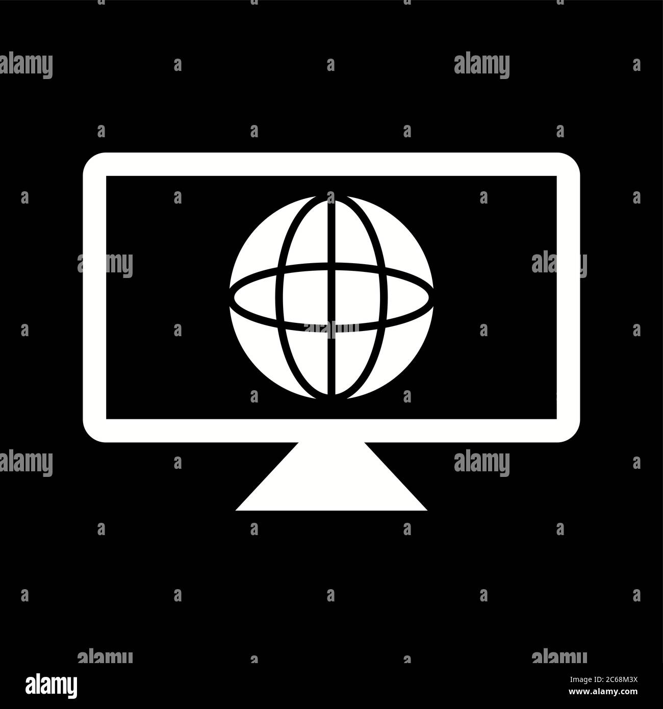 Unique Global News Vector Glyph Icon Stock Vector Image & Art - Alamy